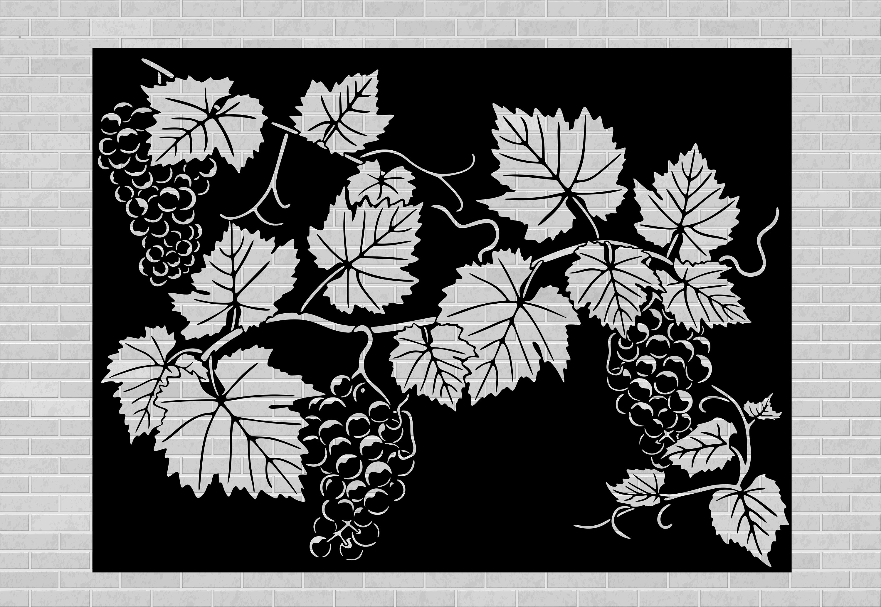 Grape Vector Grape Svg Grape Dxf Svg Dxf Png Design for T | Etsy