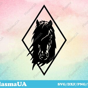Horse Image, Horse Dxf, Horse Cricut, Horse Silhouette, Cnc Vector ...