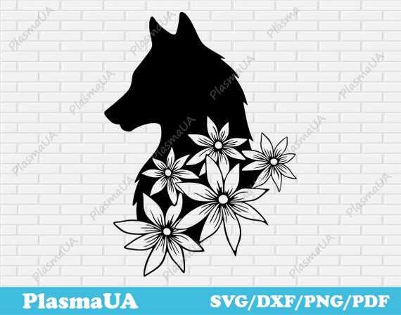 Wolf Cut File Wolf Dxf Wolf Vector Graphic Design Graphic - Etsy