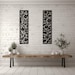 Floral Vertical Panel DXF Files | Decorative Screen for CNC Plasma ...