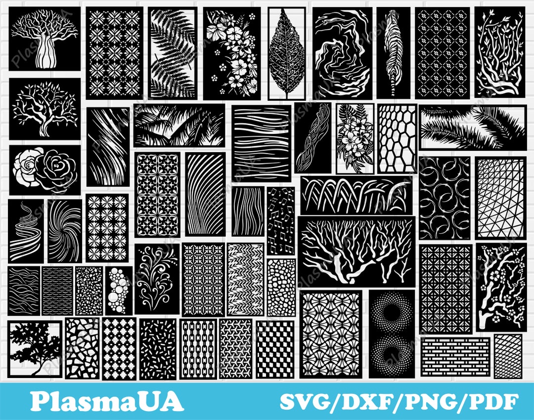Panels Dxf Files for Plasma Cutting, Dxf Files for Laser Cut, Cnc Files ...