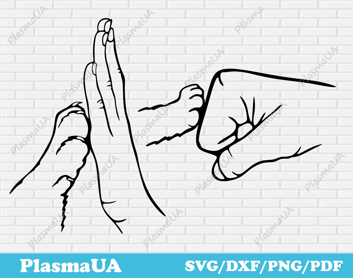 Paw and Hand Svg Cut Files Svg Cut Files for Cricut Dog Paw - Etsy