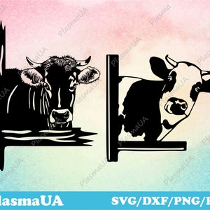 Svg Cows, Dxf Files Cows, Dxf Files for Laser, Dxf Files for Cnc, Svg ...