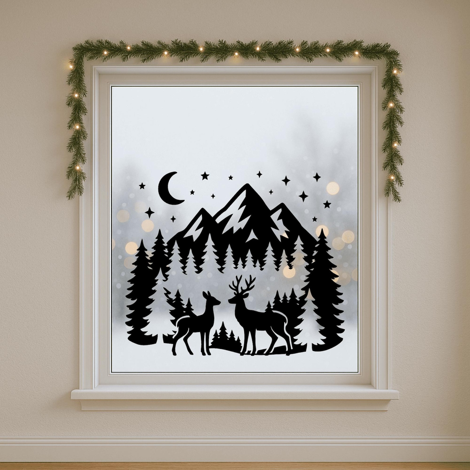 Christmas Reindeer Svg Dxf Png Pdf – Santa Sleigh, Church & Winter ...