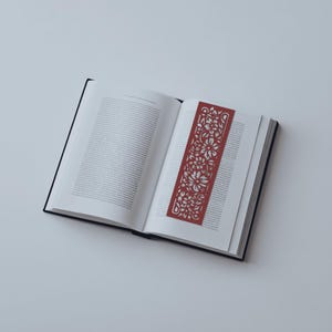 Flower Bookmarks Svg, Cutting Files for Cricut, Dxf for CNC Laser Cut ...