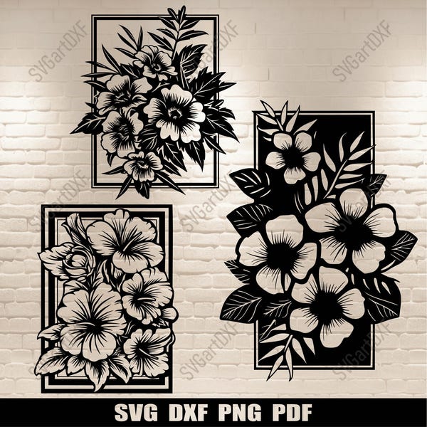 Flower Wall Panel - Etsy