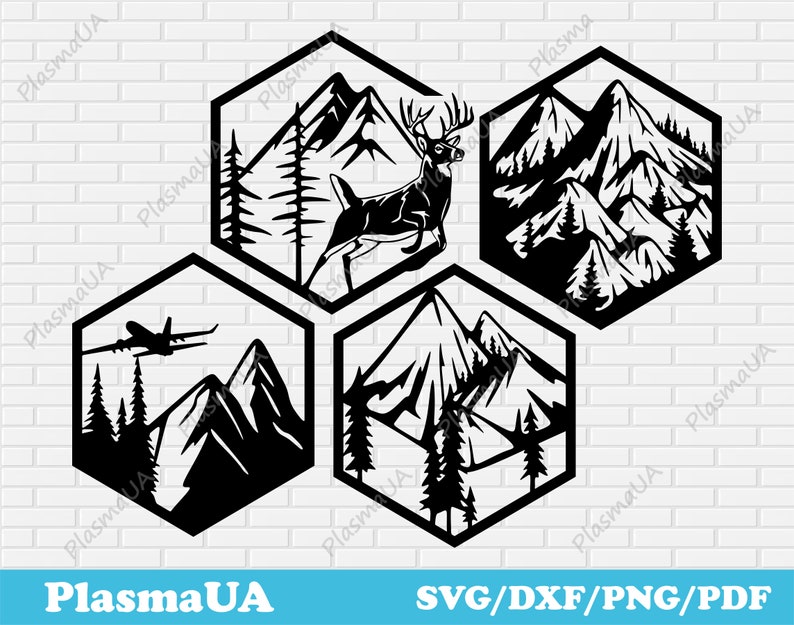 Wall Decor Dxf, Nature Art, Decor Dxf, Home Decor Svg, Dxf Files for ...