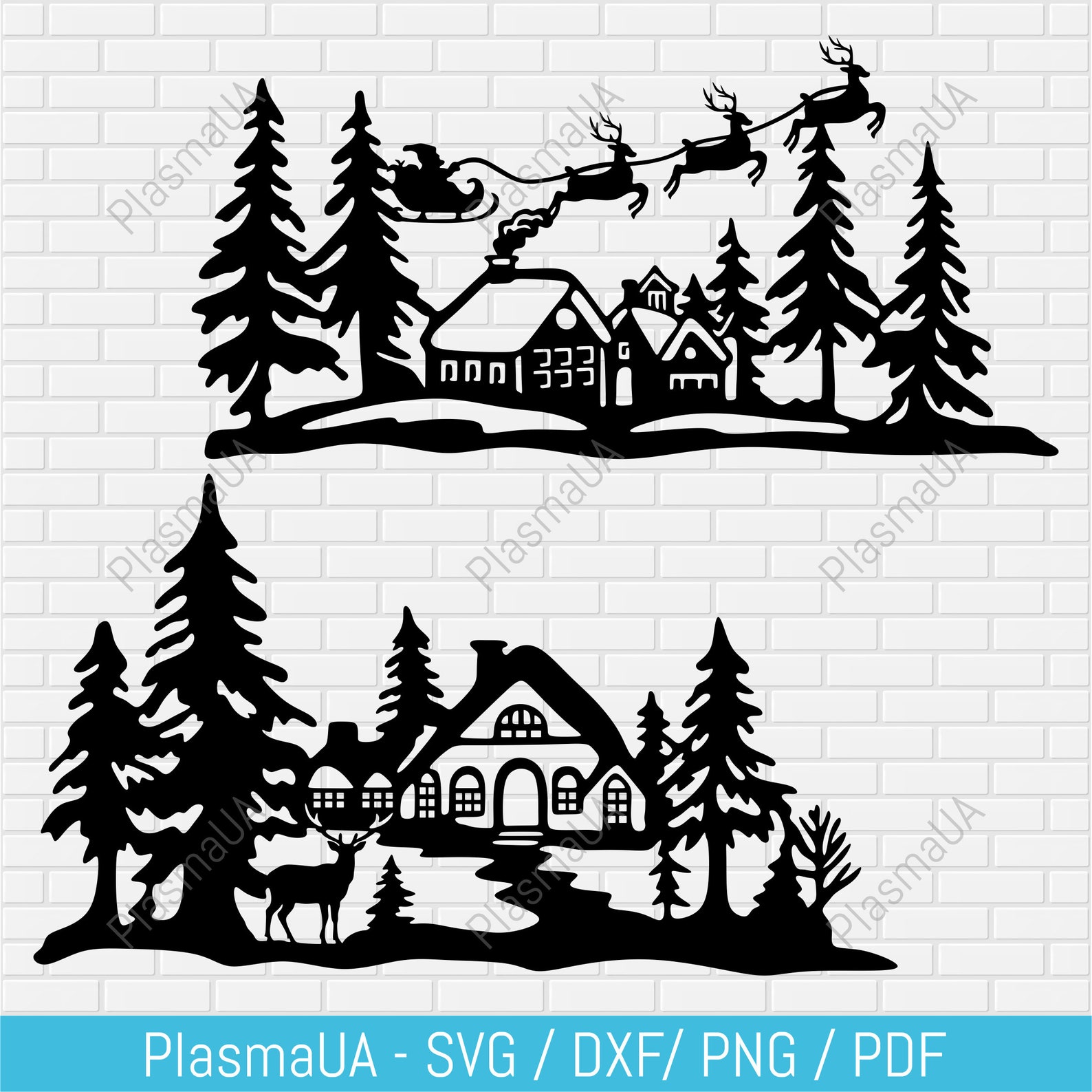 Christmas Svg, Christmas for Cricut, Christmas Dxf Files for Laser Cut ...