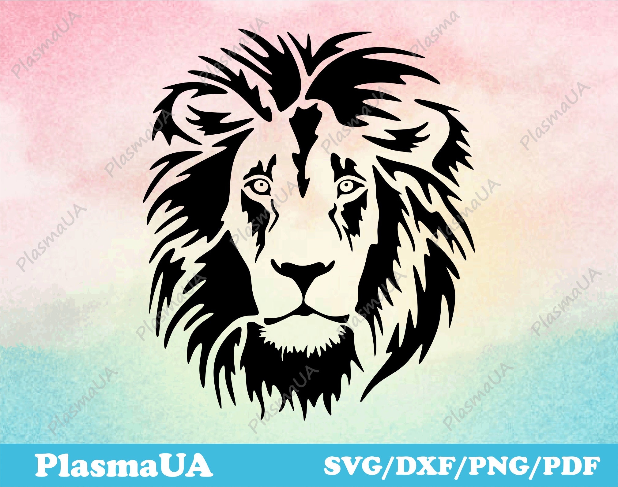 Svg For Cricut Animals Svg Wild Animals Clipart Lion Svg File Vector ...