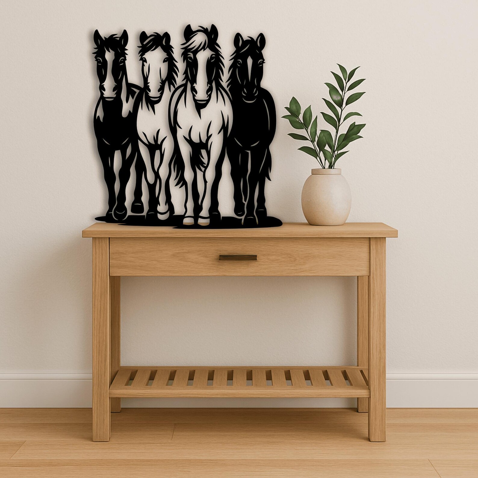 Wild Horses Svg Dxf Files – Horse Silhouettes for Cricut, Silhouette ...