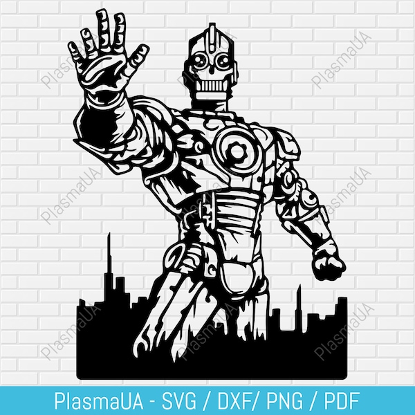 Robot Svg - Etsy