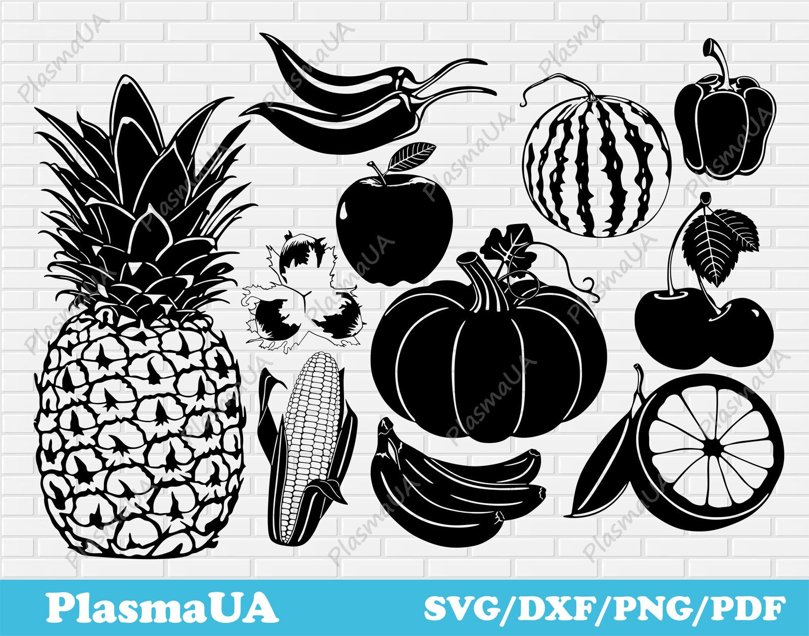 Vegetables SVG Fruit Svg Pineapple Svg Shirt Design - Etsy