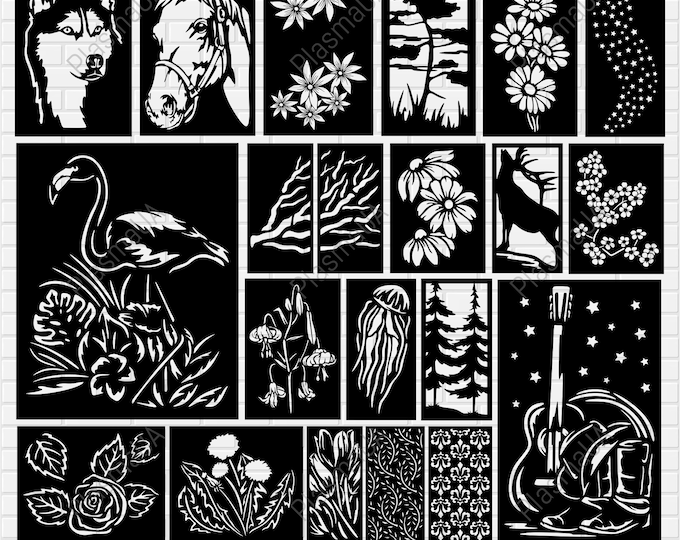 Panels Dxf Cut Files, Laser Cut Files, Dxf for Cnc Plasma Cut, Laser ...