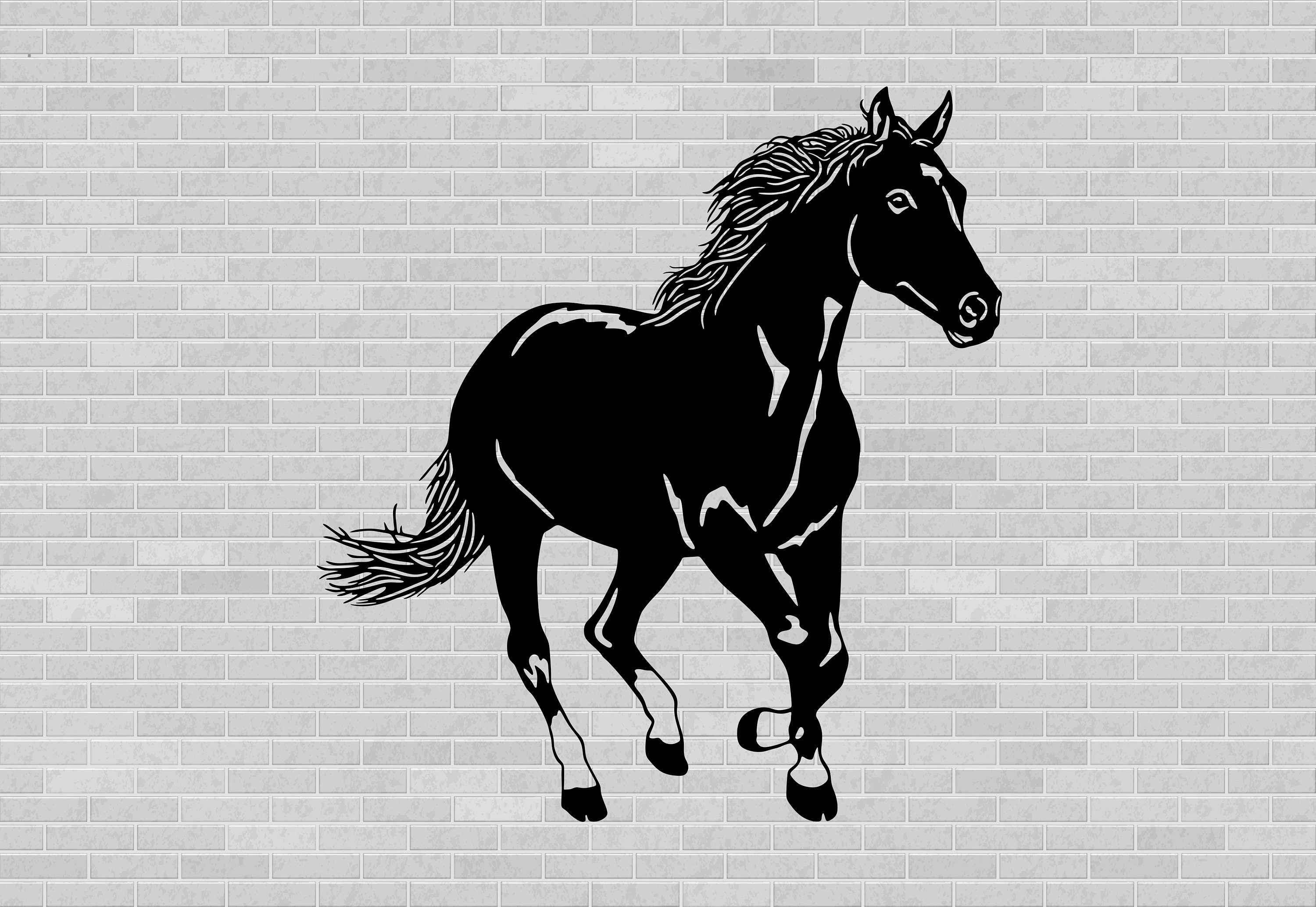 Horse Clipart Dxf File DXF Horse Dxf Files for Laser Dxf | Etsy