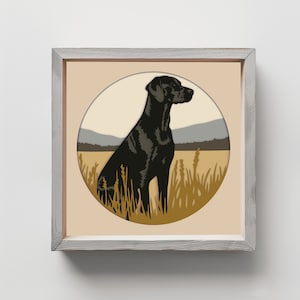 3D Shadow Box Templates, 3D Dog Scene Svg, Cutting Files for Cricut ...