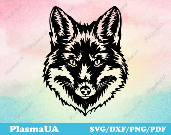 Fox Dxf File for Plasma Cutting Dxf Art Files for Cnc | Etsy