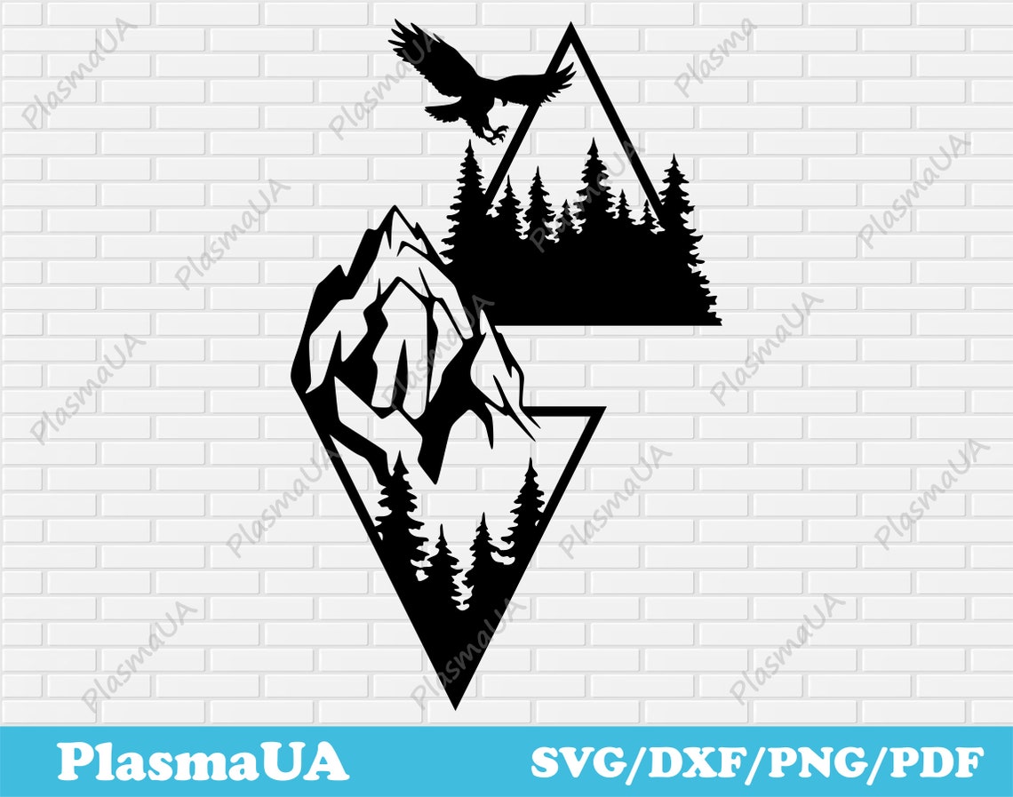 Nature Svg Adventure Svg Travel Svg File for Silhouette - Etsy