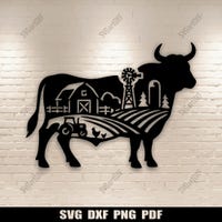 Farm Site 1 - DXF and SVG Files - Etsy
