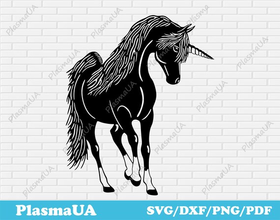 Unicorn SVG Unicorn Clip Art archivos para cricut lindo - Etsy España