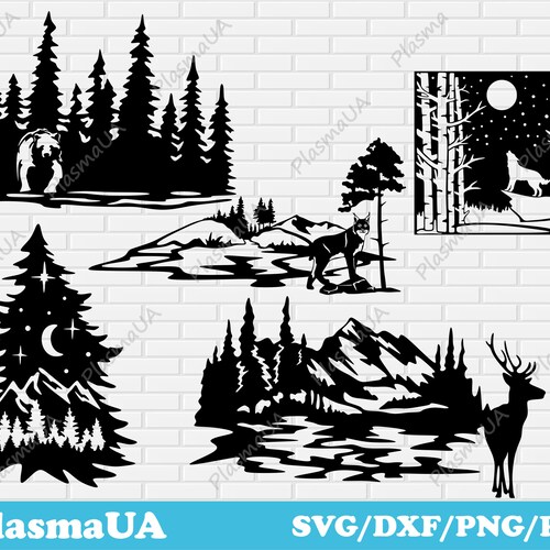 Fox SVG DXF Animals Cut File Laser Dxf for Plasma Wildlife - Etsy