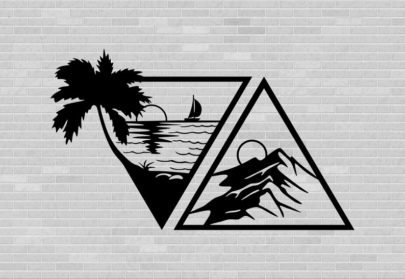 Sea svg nature dxf vector for cricut clipart png graphic | Etsy