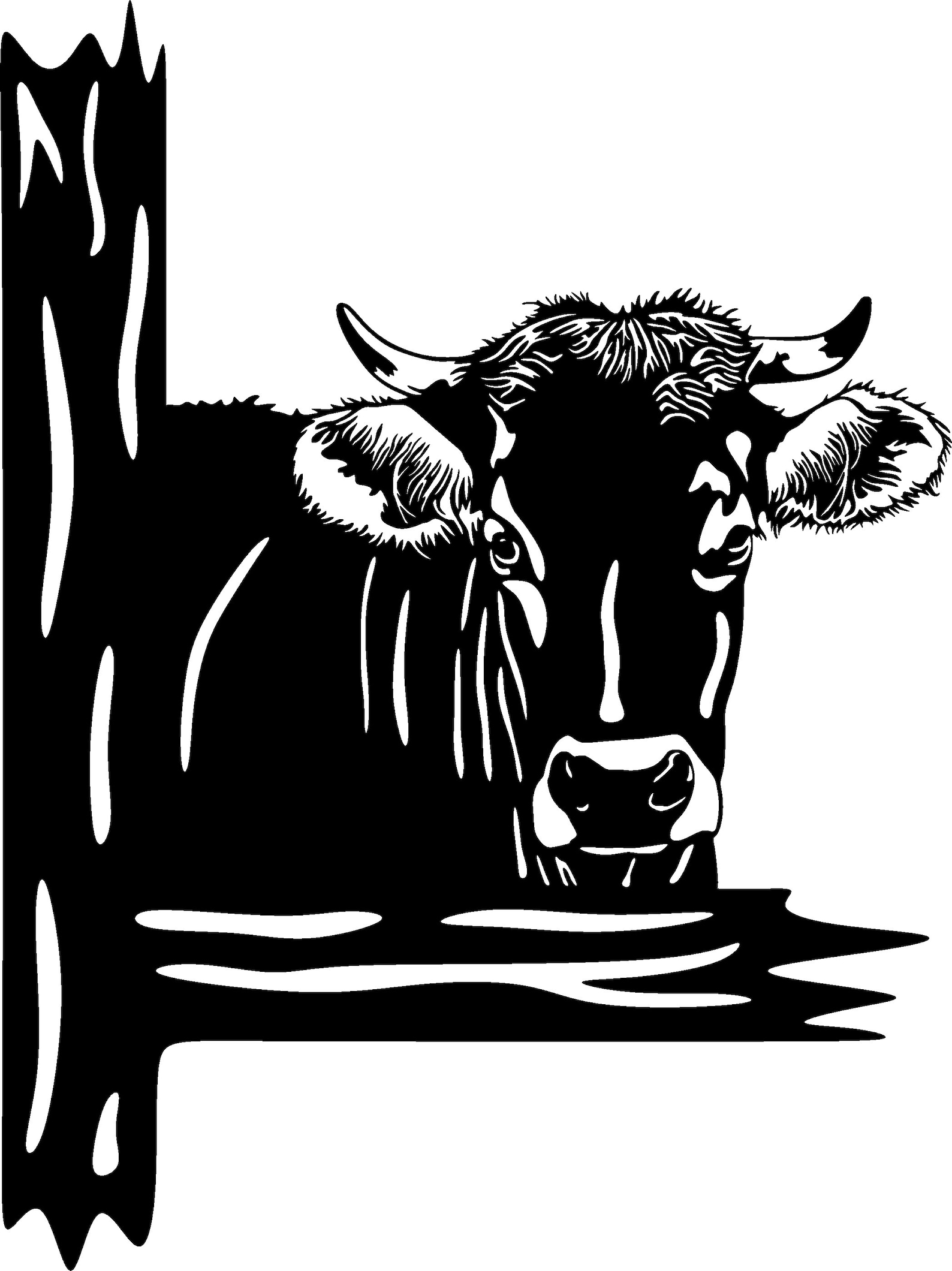 Svg cows dxf files cows dxf files for laser dxf files for | Etsy