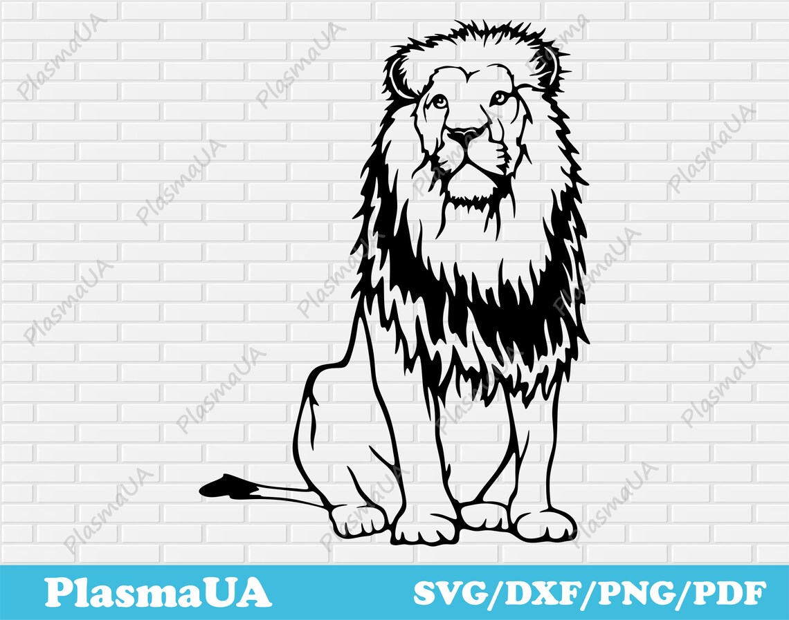 Lion Svg Cut Files for Cricut Animals for Cricut Laser - Etsy