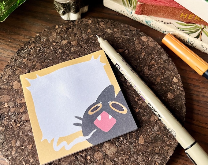Cat Loaf Sticky Notes | Stationery | Memo Pads - Etsy