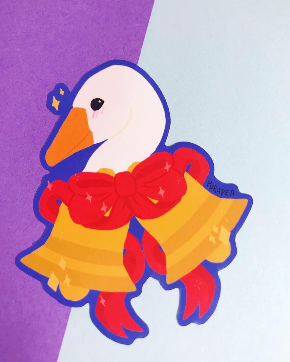 Untitled Goose Game Glossy Vinyl Sticker Water Bottle - Etsy