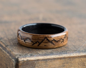 Black Walnut Ring - Etsy