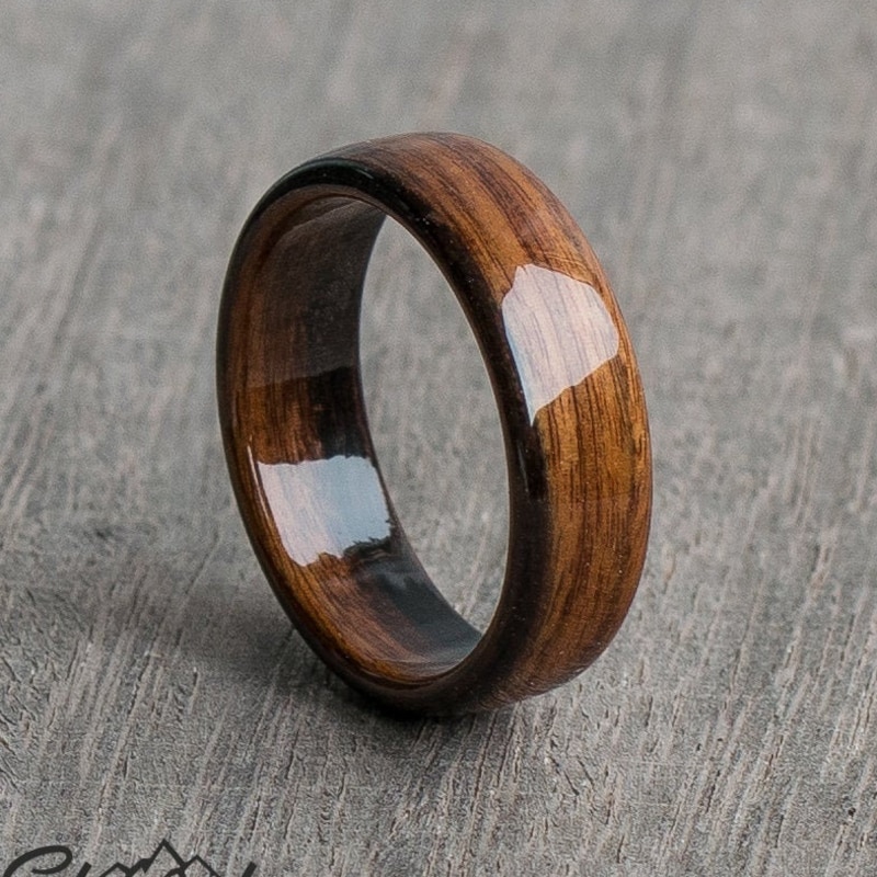 Wooden Ring Set - Etsy
