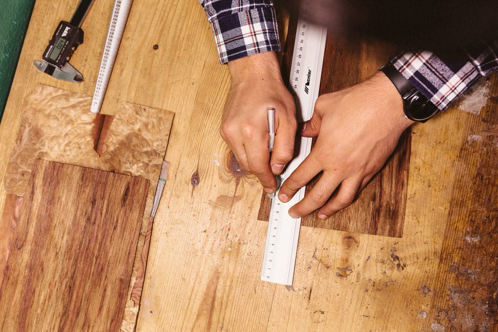 Mountain Ring American Walnut Ring With Mountain Range | Etsy