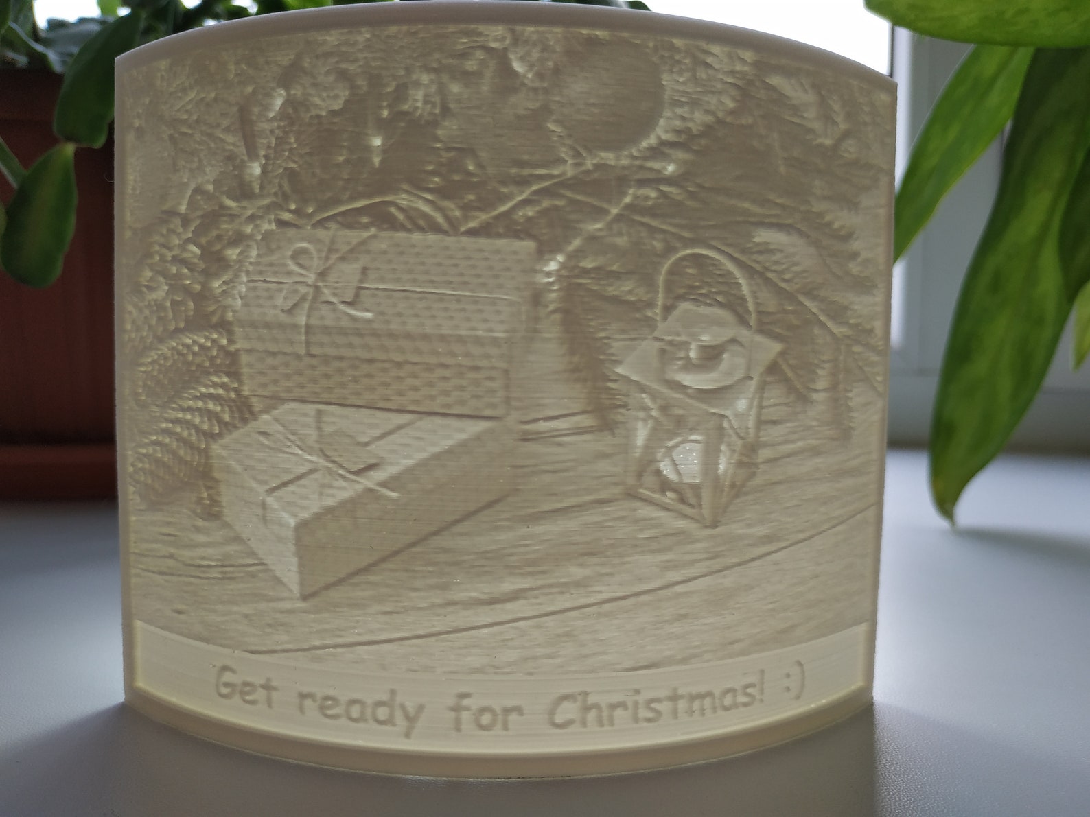 Custom Lithophane With Signature | Etsy