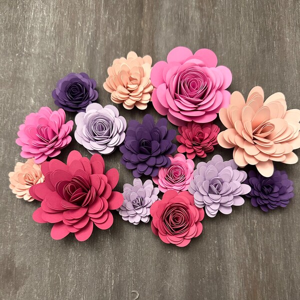 Handmade Paper Flowers - Etsy