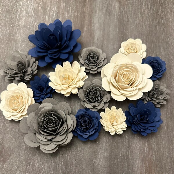 Gray and White Paper - Etsy