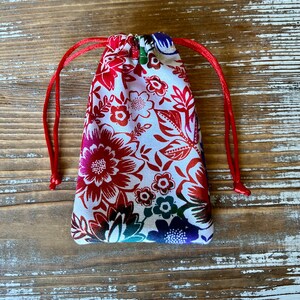 Bracelet Pouch Small Drawstring Pouch Gift Wrap Pouch Cotton Pouch ...