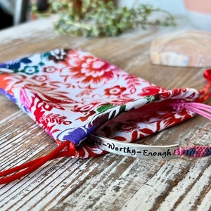 Bracelet Pouch Small Drawstring Pouch Gift Wrap Pouch Cotton Pouch ...