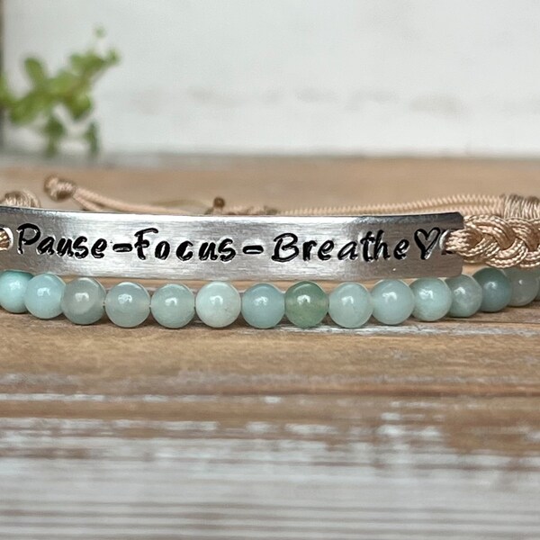 Breathe Bracelet - Etsy
