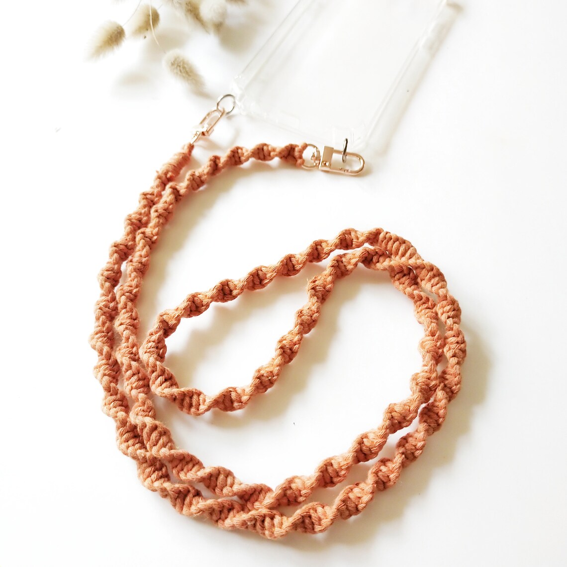 Cordon téléphone en macramé - Etsy France