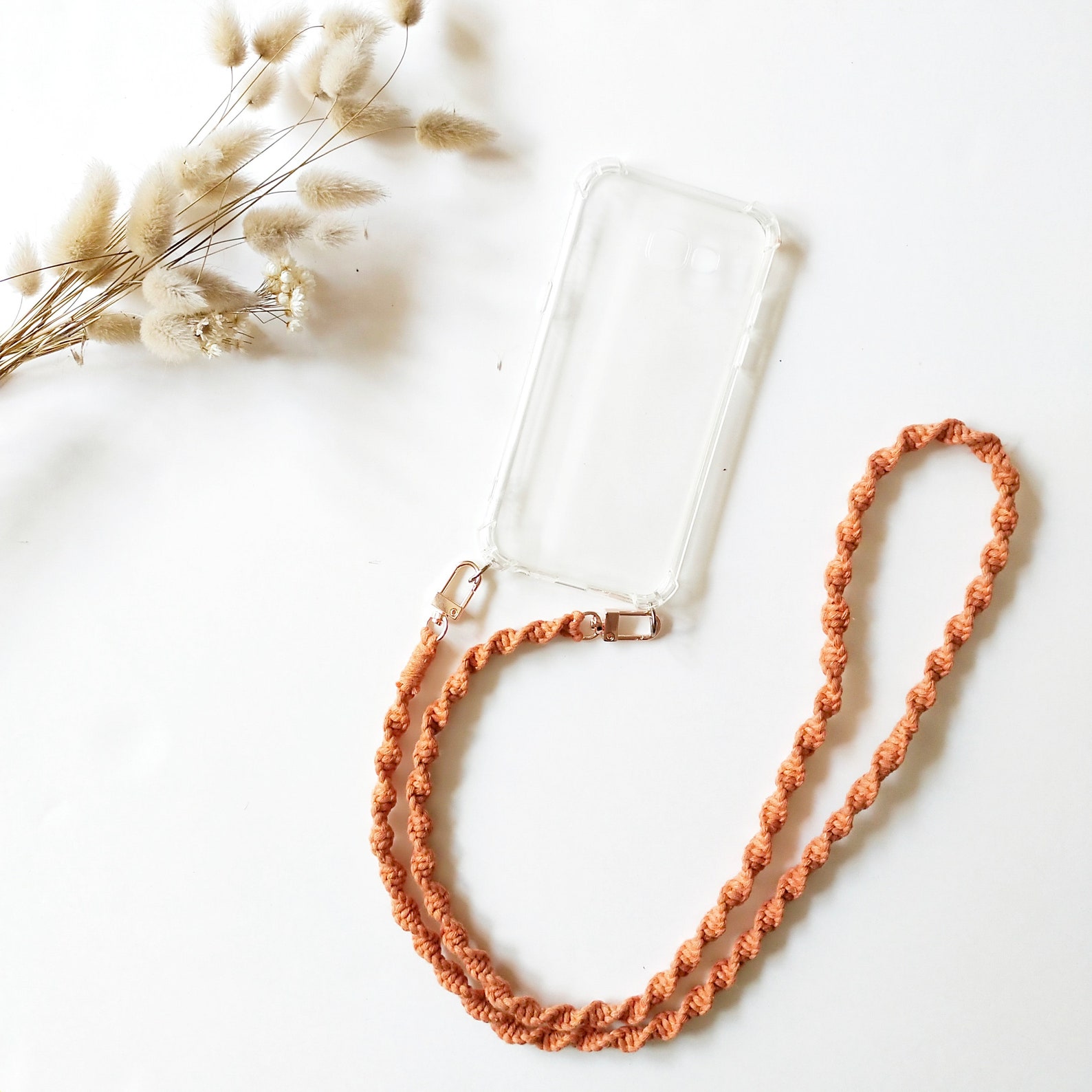 Cordon téléphone en macramé - Etsy France