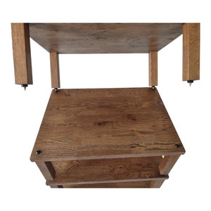 Hi Fi Audio Modular Equipment Rack, Stand, Stereo Glued Solid Oak - Etsy