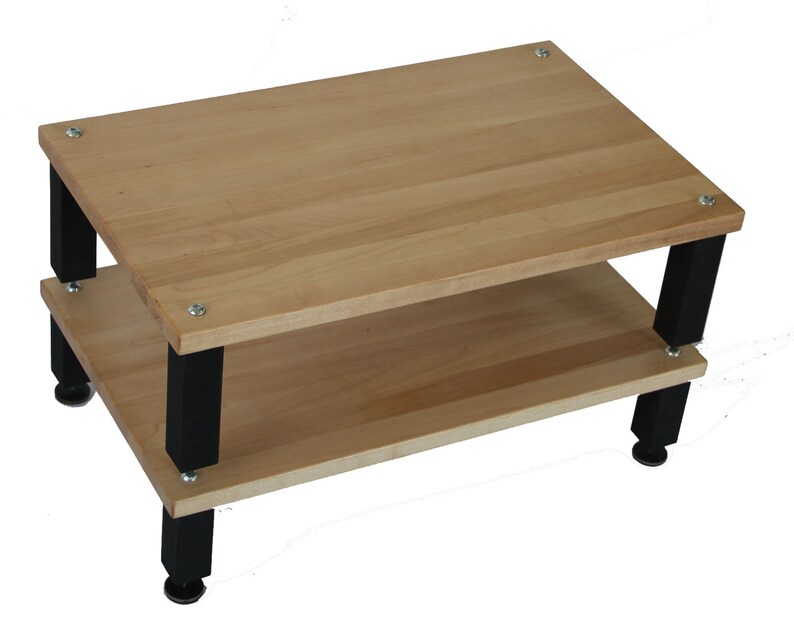 Hi Fi Audio / Video Modular Equipment Rack, Stand, Stereo Glued Solid ...