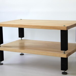 Hi Fi Audio / Video Modular Equipment Rack, Stand, Stereo Glued Solid ...