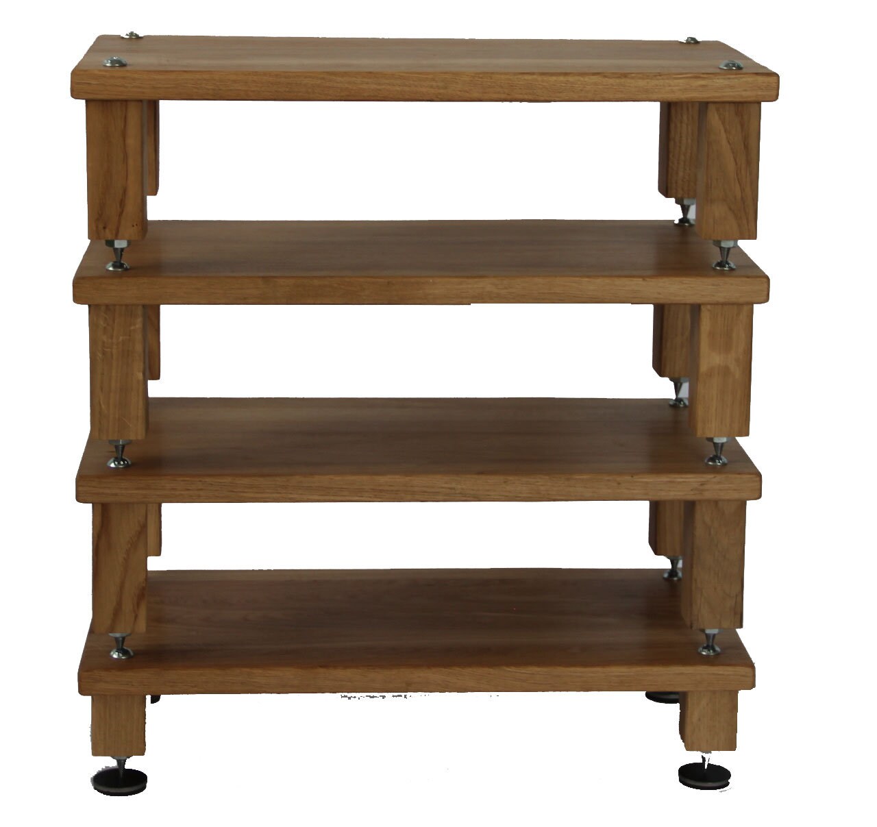 Hi Fi Audio / Video Modular Equipment Rack, Stand, Stereo Glued Solid ...