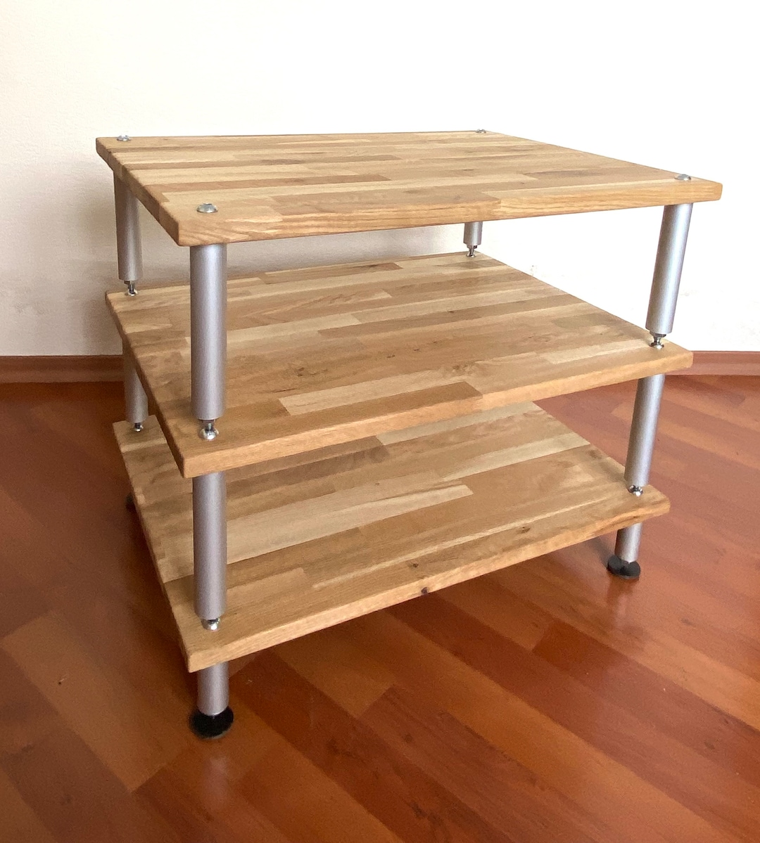 Hi Fi Audio / Video Modular Equipment Rack, Stand, Stereo Glued Solid ...