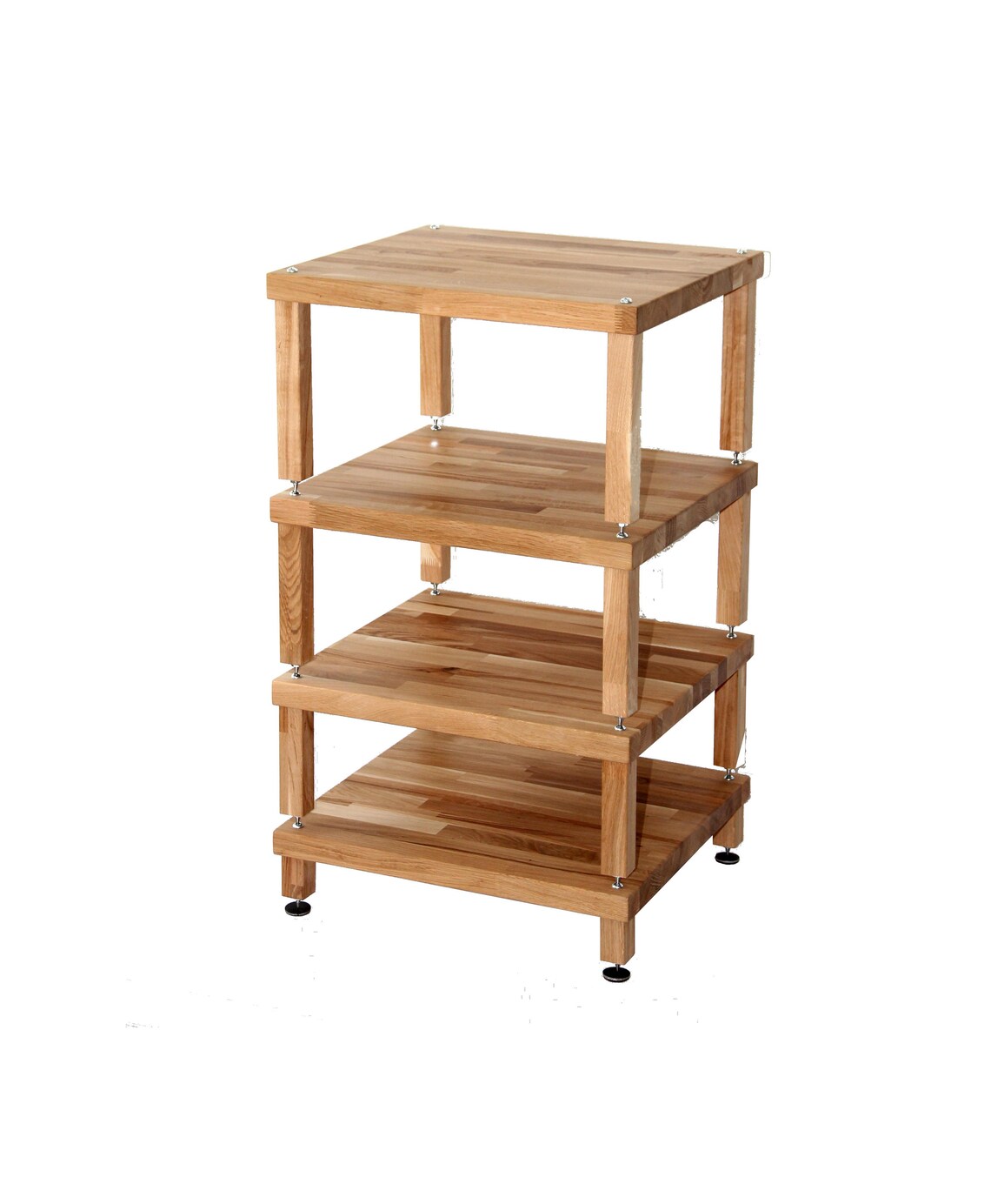 Hi Fi Audio / Video Modular Equipment Rack, Stand, Stereo Glued Solid ...