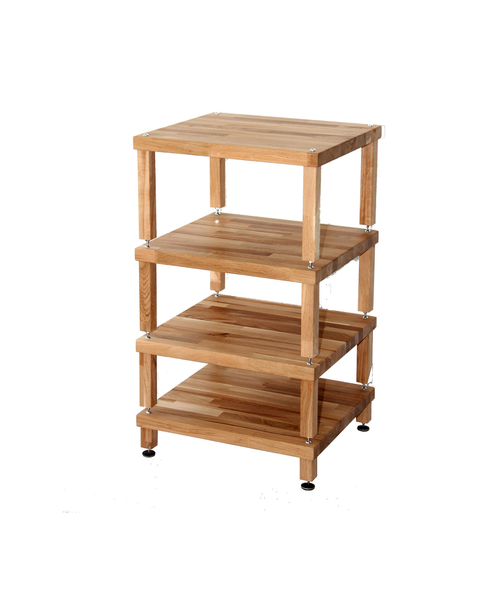 Hi Fi Audio / Video Modular Equipment Rack, Stand, Stereo Glued Solid ...