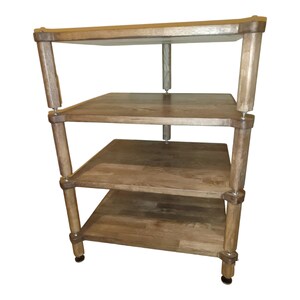 Hi Fi Audio / Video Modular Equipment Rack, Stand, Stereo Glued Solid ...