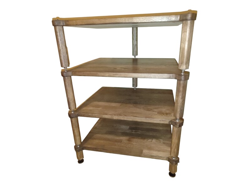 Hi Fi Audio / Video Modular Equipment Rack, Stand, Stereo Glued Solid ...