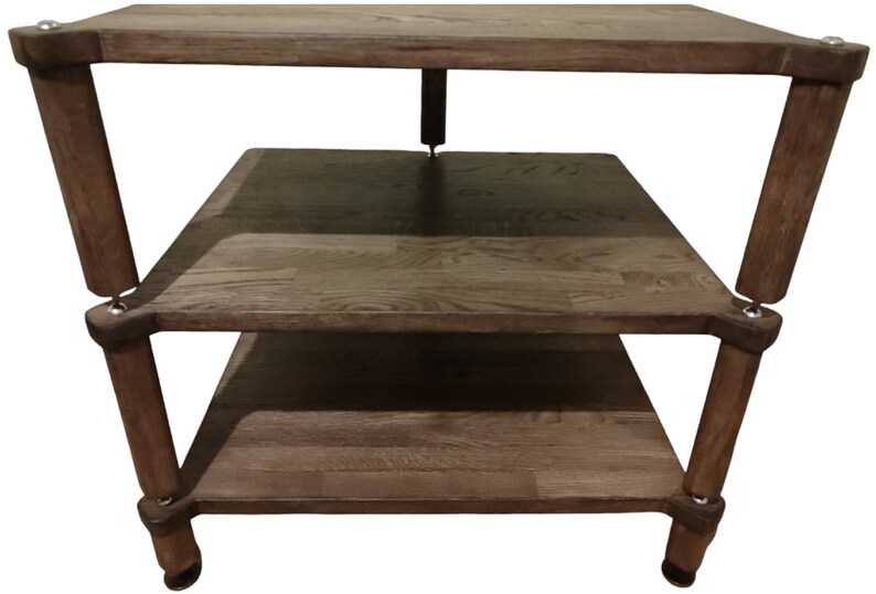 Hi Fi Audio / Video Modular Equipment Rack, Stand, Stereo Glued Solid ...